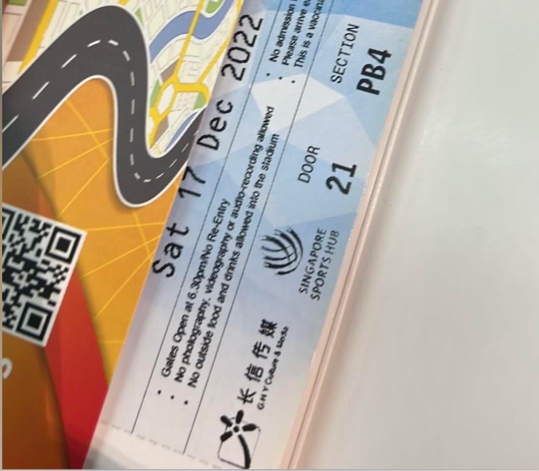 Jay Chou concert Cat 1 ticket, Tickets & Vouchers, Event Tickets on ...