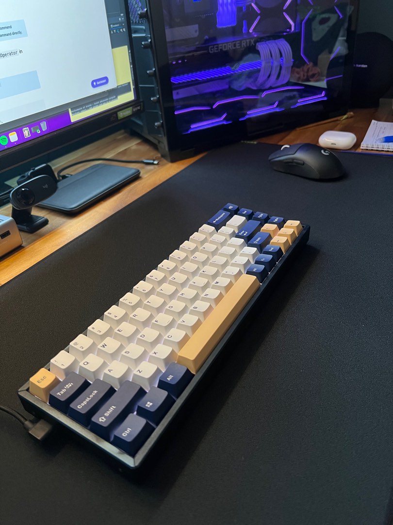 Keychron K6 Modded, Computers & Tech, Parts & Accessories, Computer ...