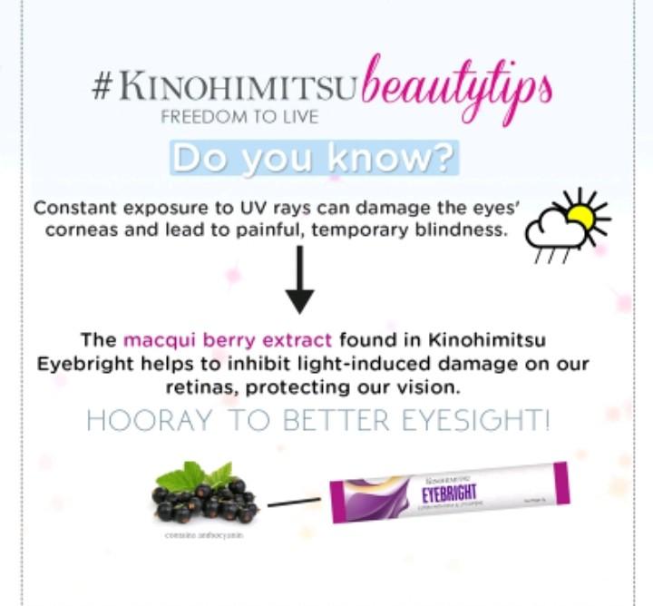 Kinohimitsu EYEBRIGHT LUTEIN, Health & Nutrition, Health Supplements ...