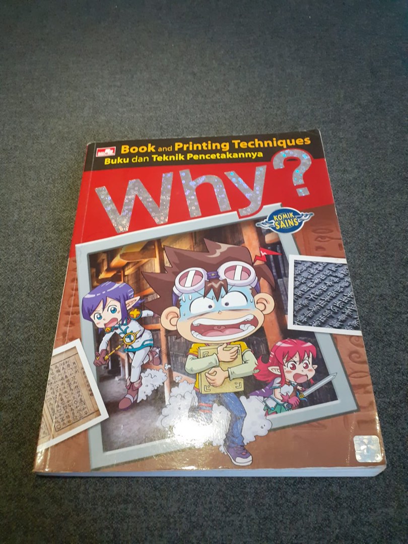 Komik why Book And Printing Technique second, Buku & Alat Tulis, Buku ...