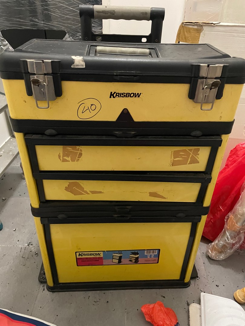 Krisbow tool cabinet, Furniture & Home Living, Home Improvement ...
