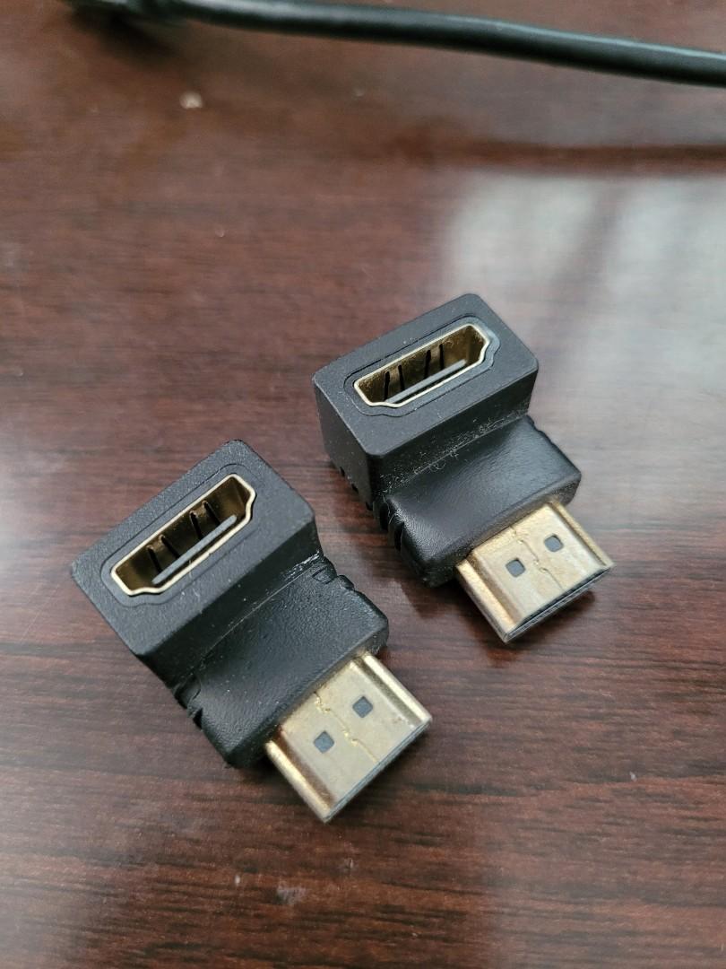 L shape HDMI adapter, Computers & Tech, Parts & Accessories, Cables ...