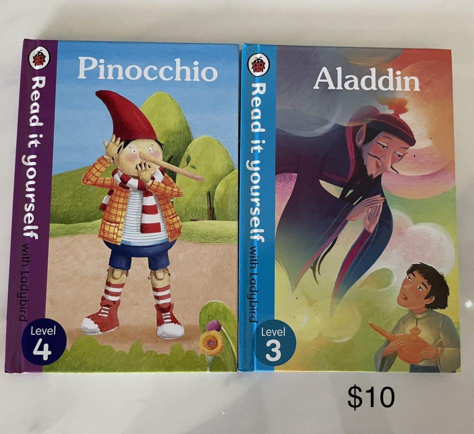 Ladybug Pinocchio & Aladdin, Hobbies & Toys, Books & Magazines ...