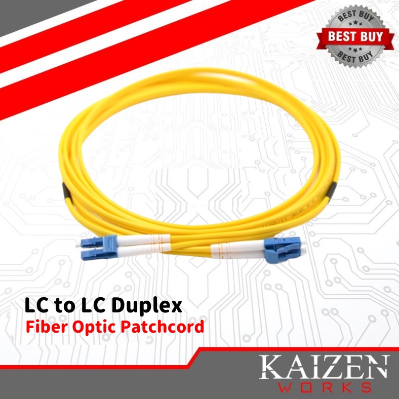 LC to LC Duplex Fiber Optic Patch cord, Computers & Tech, Office ...