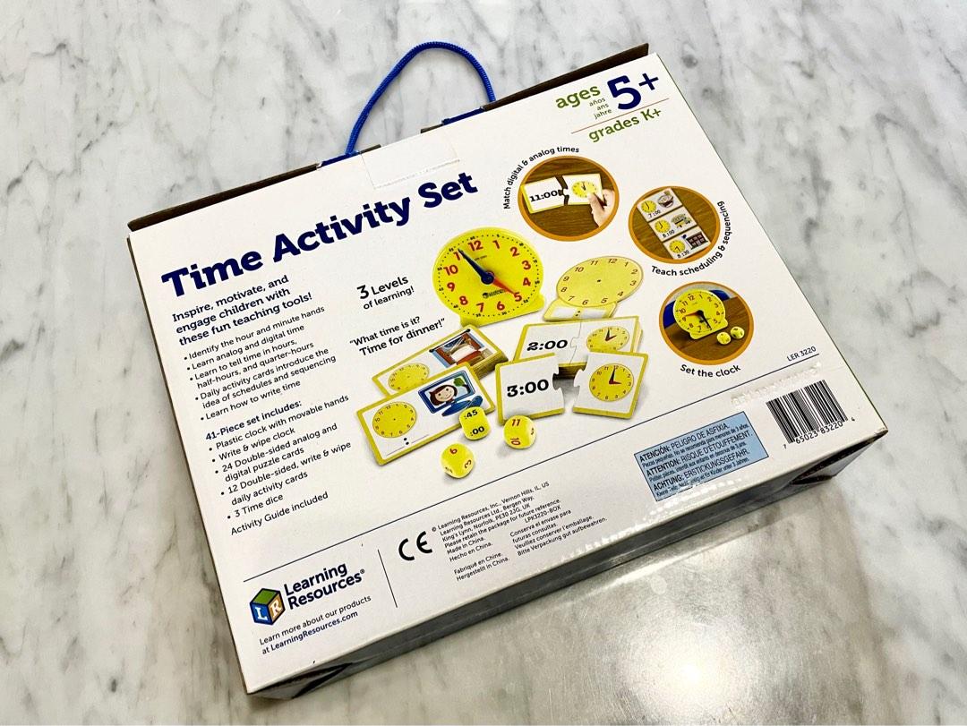 Learning Resources Time Activity Set, Hobbies & Toys, Toys & Games on ...