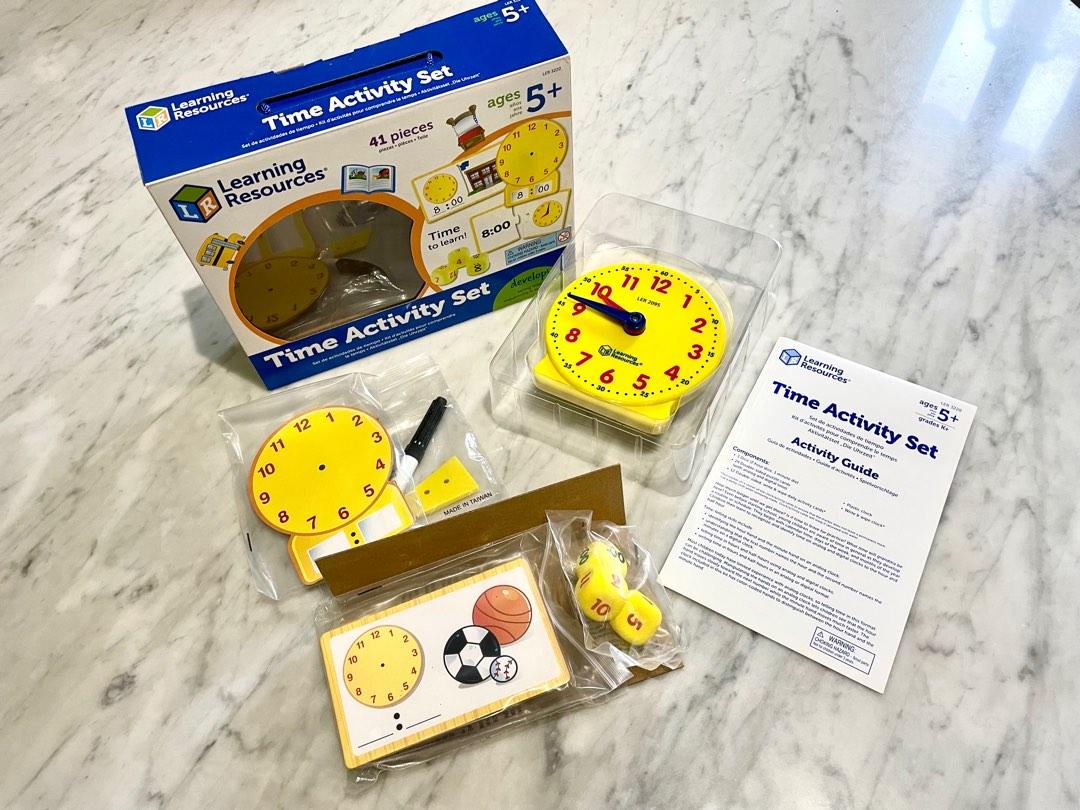 Learning Resources Time Activity Set, Hobbies & Toys, Toys & Games on Carousell