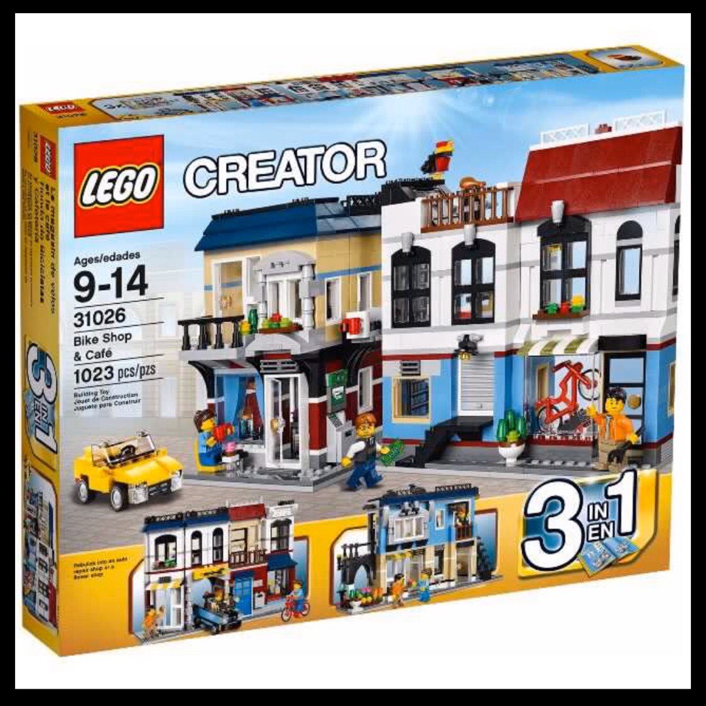 Lego 31026 Bike Shop & Cafe, Hobbies & Toys, Toys & Games on Carousell
