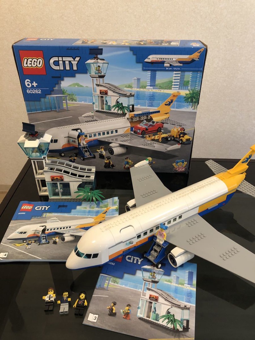 LEGO 60262 LEGO City airliner control tower 5 dolls car, no towing ...