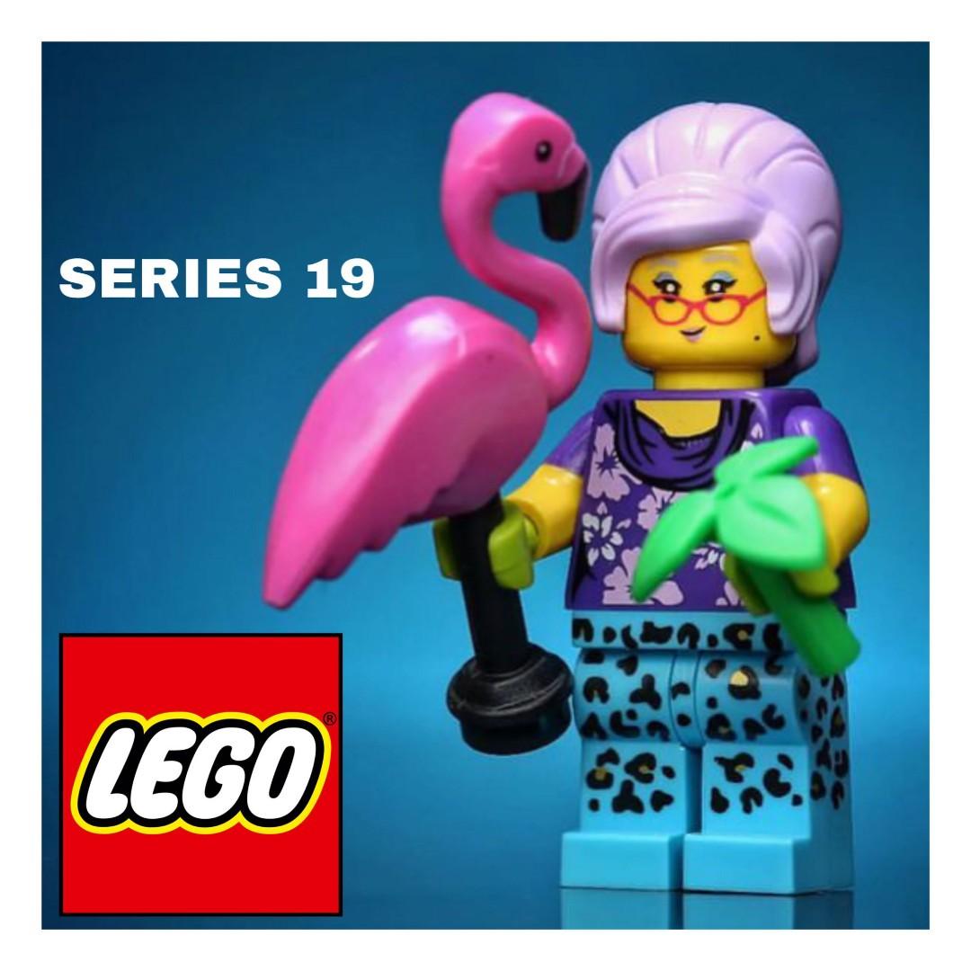 LEGO 71025 Series 19 Gardener Pet Owner 連底板 說明書 包裝袋 (全新開袋確認), 興趣及遊戲, 玩具 ...