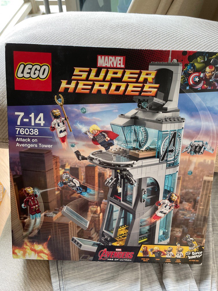 Lego 76038 Attack on Avengers Tower, 興趣及遊戲, 玩具 & 遊戲類 - Carousell