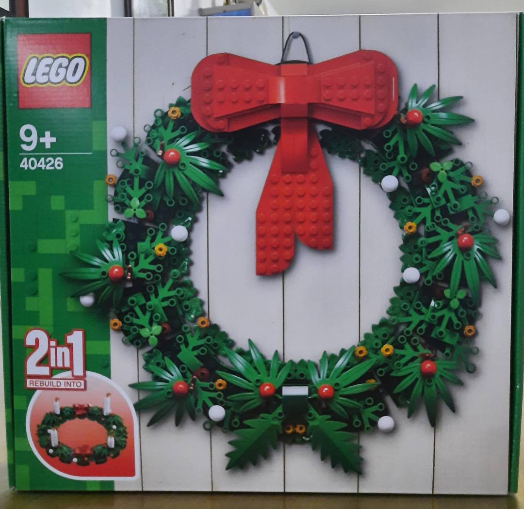 Lego Christmas Wreath (2-in-1), Hobbies & Toys, Toys & Games on Carousell
