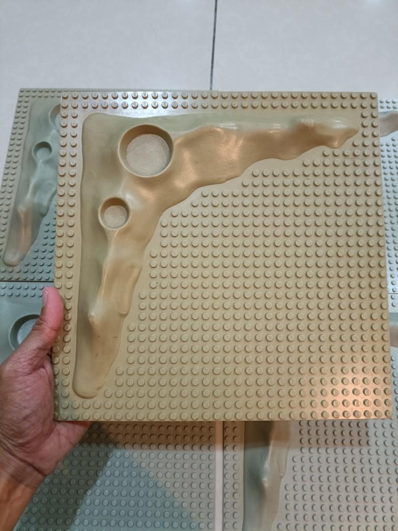 Lego Crater Plates Set 5 pcs, Hobbies & Toys, Toys & Games on Carousell