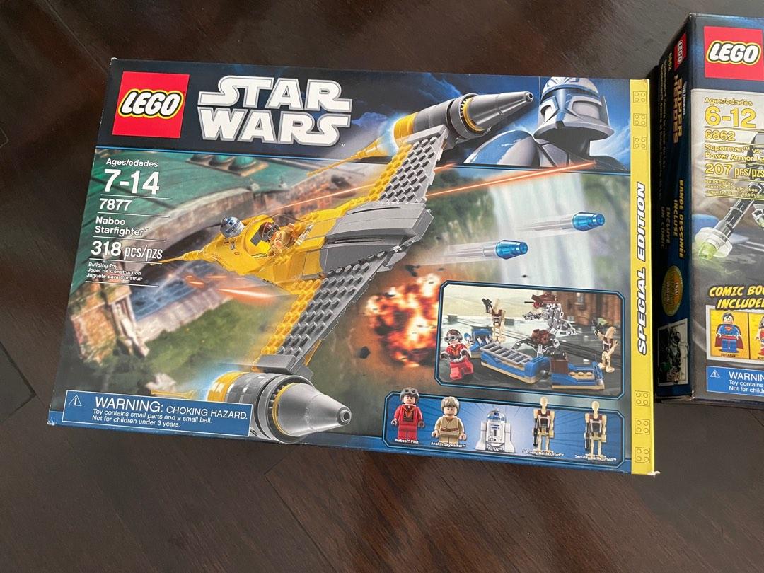 LEGO Star Wars 7877 & DC Universe Super Heroes 6862, Hobbies & Toys ...