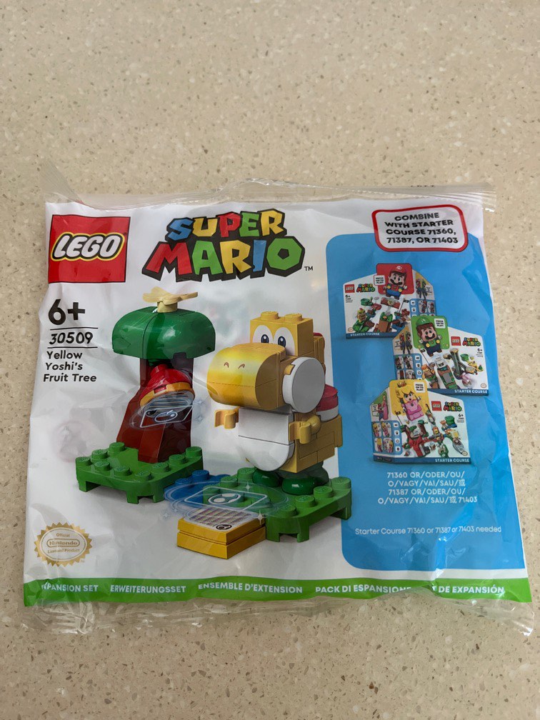 Lego Super Mario 30509 Yellow Yoshi Fruit Tree, Hobbies & Toys, Toys ...