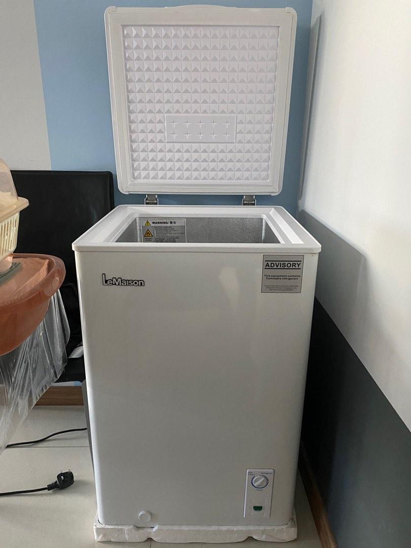 LeMaison Chest Freezer - 100L, TV & Home Appliances, Kitchen Appliances ...