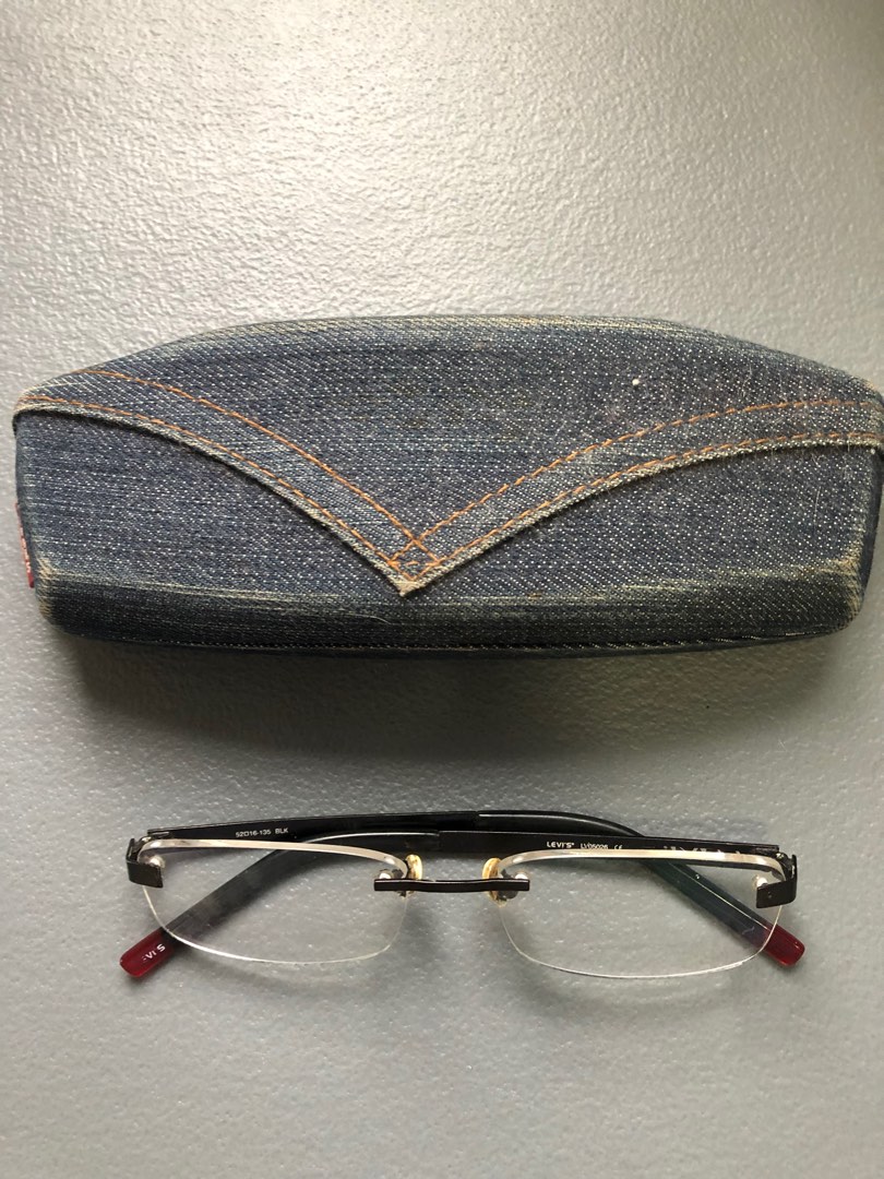 Levi’s rimless glasses frame, Women's Fashion, Watches & Accessories ...