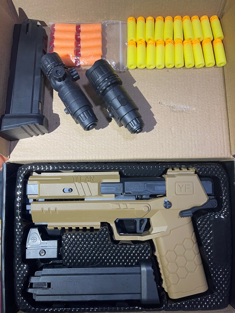 Lizzy Gecko Nerf Toy Blaster, Hobbies & Toys, Toys & Games on Carousell