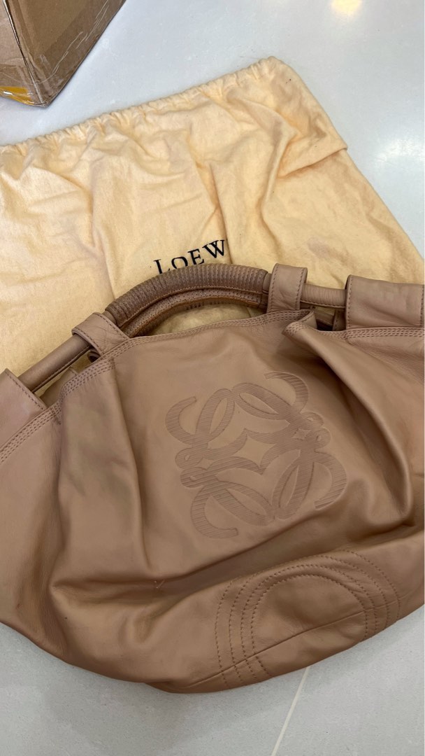Loewe NAPA Handbag Mistral Cream, Luxury, Bags & Wallets on Carousell