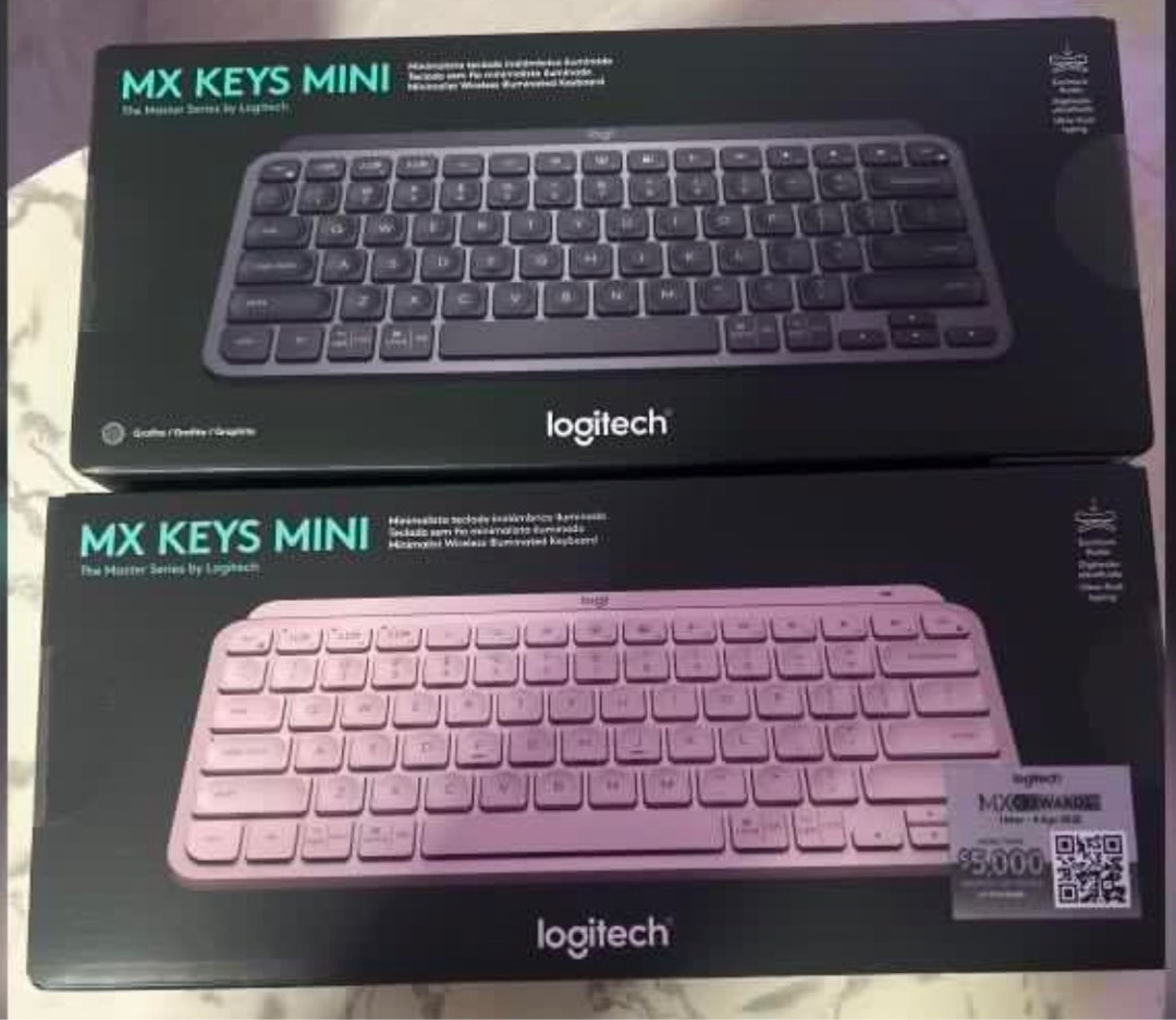 Logitech MX Keys Mini, Computers & Tech, Parts & Accessories, Computer ...