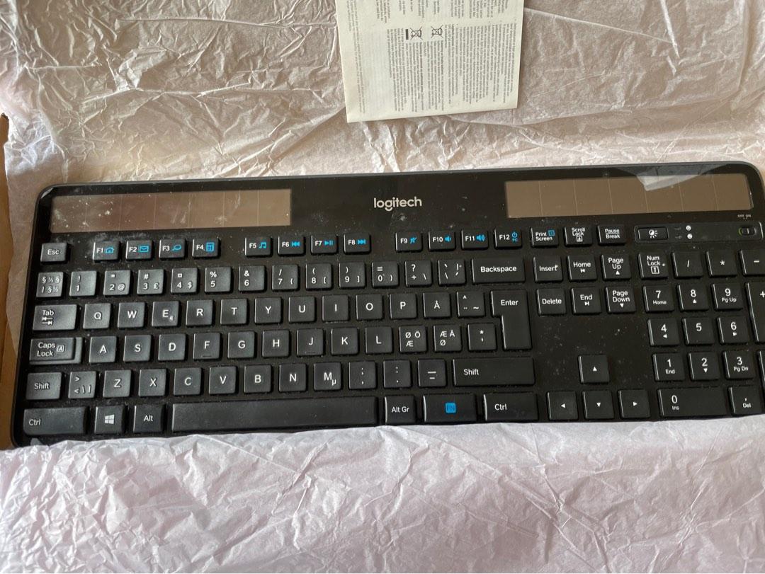 Logitech Solar Keyboard Computers And Tech Parts And Accessories Computer Keyboard On Carousell