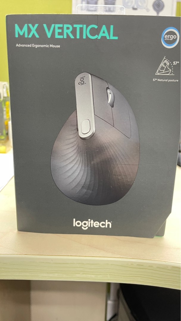 logitech Vertical 第一代, 電腦＆科技, 電腦周邊及配件, 電腦滑鼠及相關產品 - Carousell
