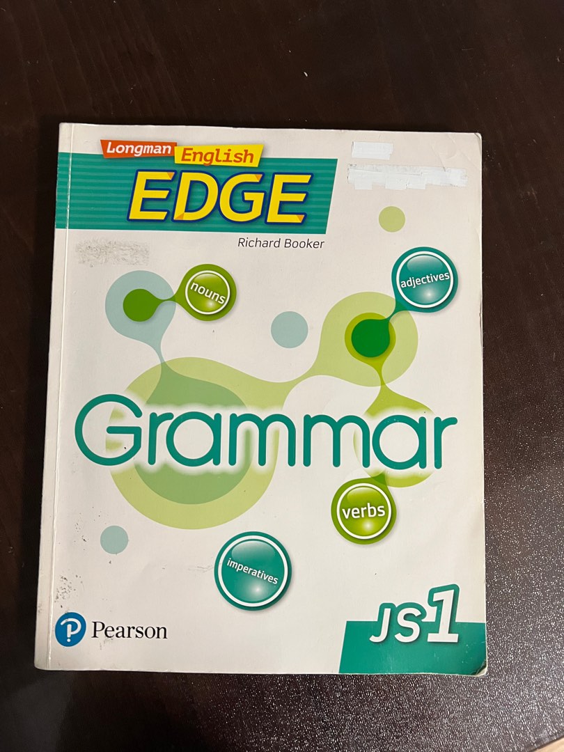Longman English Edge Grammar JS1, 興趣及遊戲, 書本 & 文具, 教科書 - Carousell