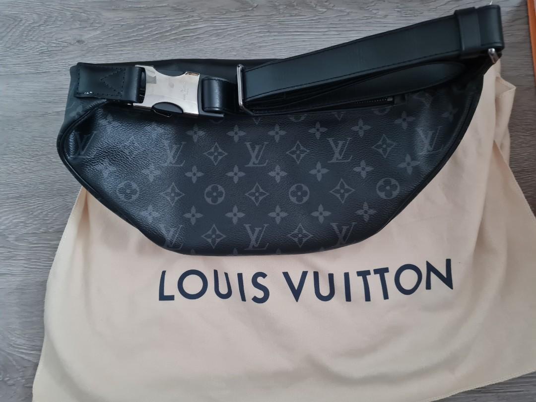 LV black monogram bump bag, Men's Fashion, Bags, Belt bags, Clutches ...