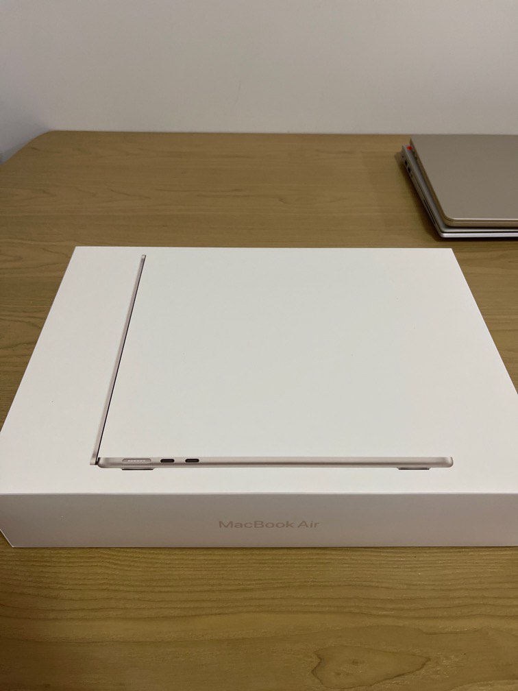 MacBook Air M2 box, Computers & Tech, Laptops & Notebooks on Carousell