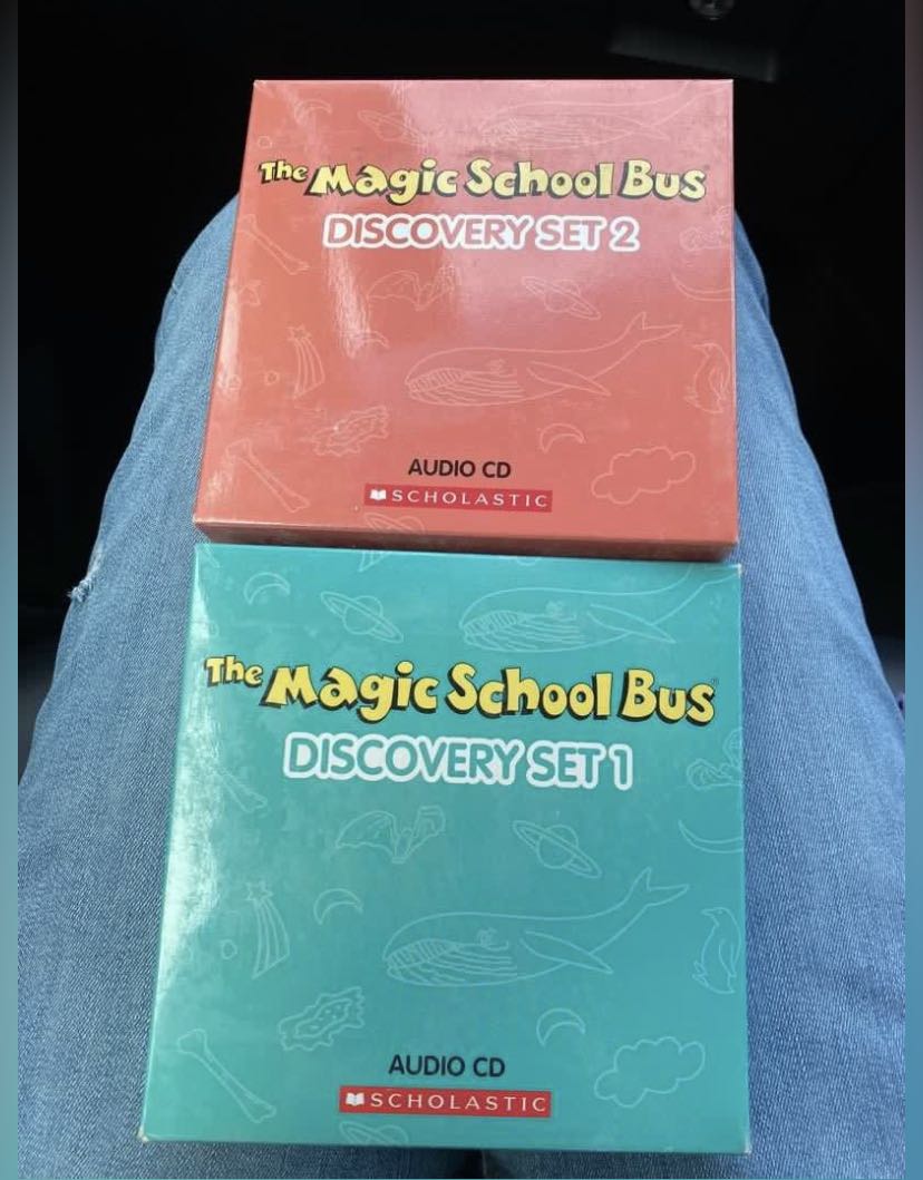 Magic School Bus Discovery Set Audio Book, 興趣及遊戲, 書本 & 文具, 小說 & 故事書 ...