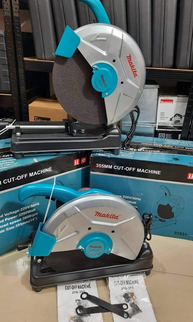 MAKITA CUT OFF MACHINE 14", Furniture & Home Living, Home Improvement & Organization, Home ...