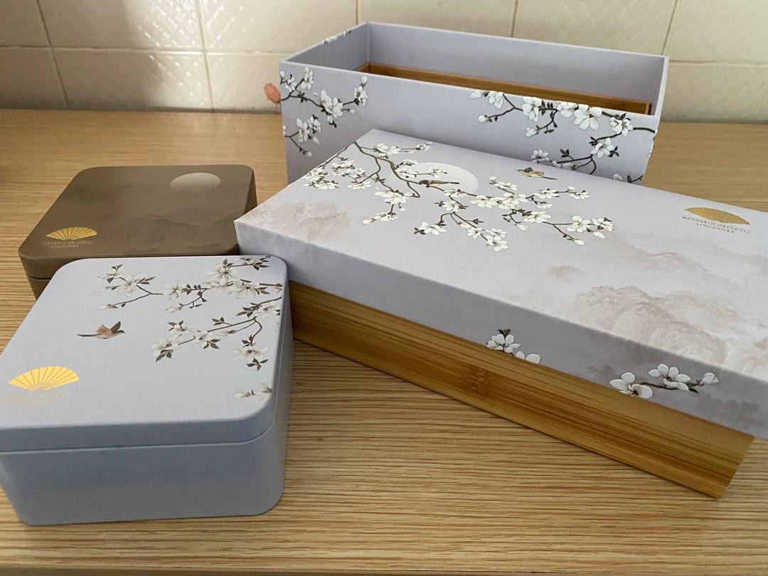Mandarin Oriental mooncake box ( no mooncake inside), Furniture & Home ...