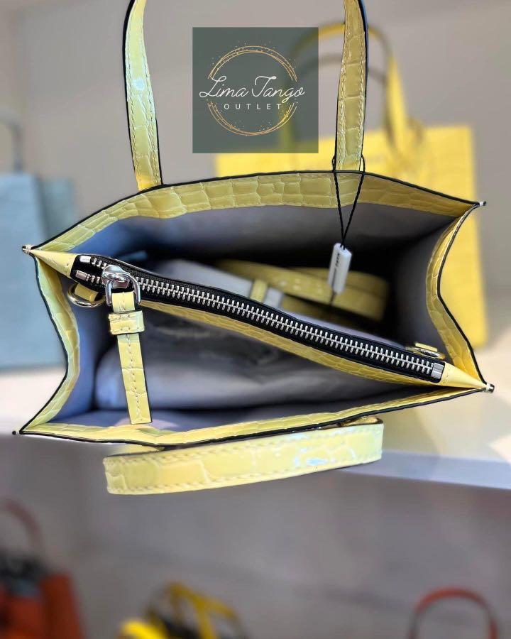 MARC JACOBS Mini Grind Croc and colorblock Croc limited edition yellow ...