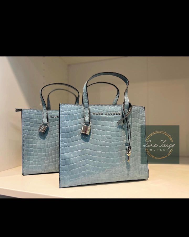 MARC JACOBS Mini Grind Croc and colorblock Croc limited edition blue ...