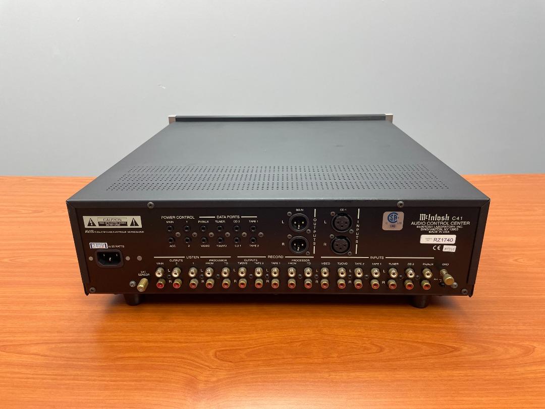 McIntosh C41 Preamplifier, Audio, Soundbars, Speakers & Amplifiers on ...