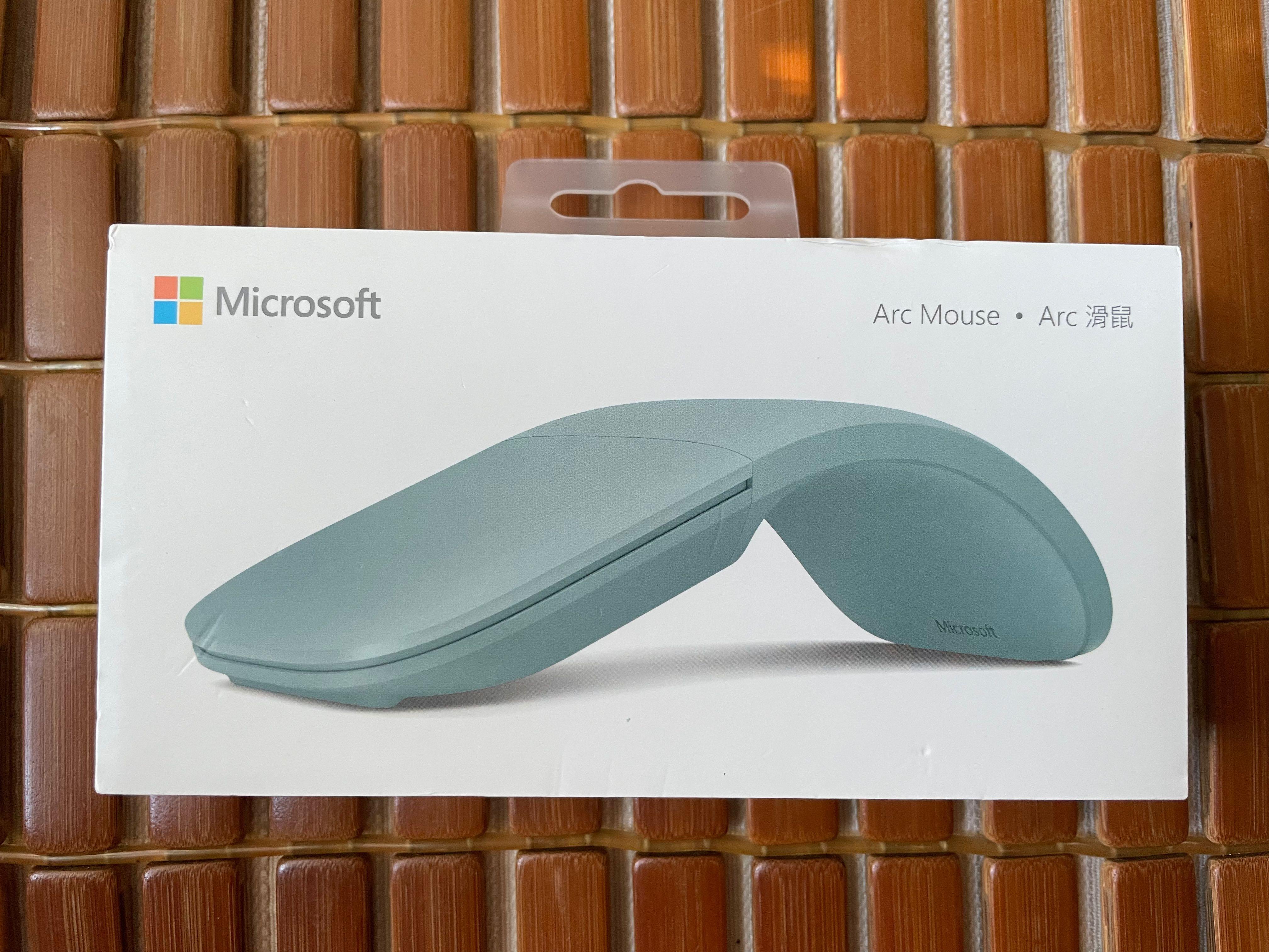 Microsoft Arc Mouse 微軟 弧形滑鼠 #想要hunnytote, 電腦＆科技, 電腦周邊及配件, 電腦滑鼠及相關產品 ...