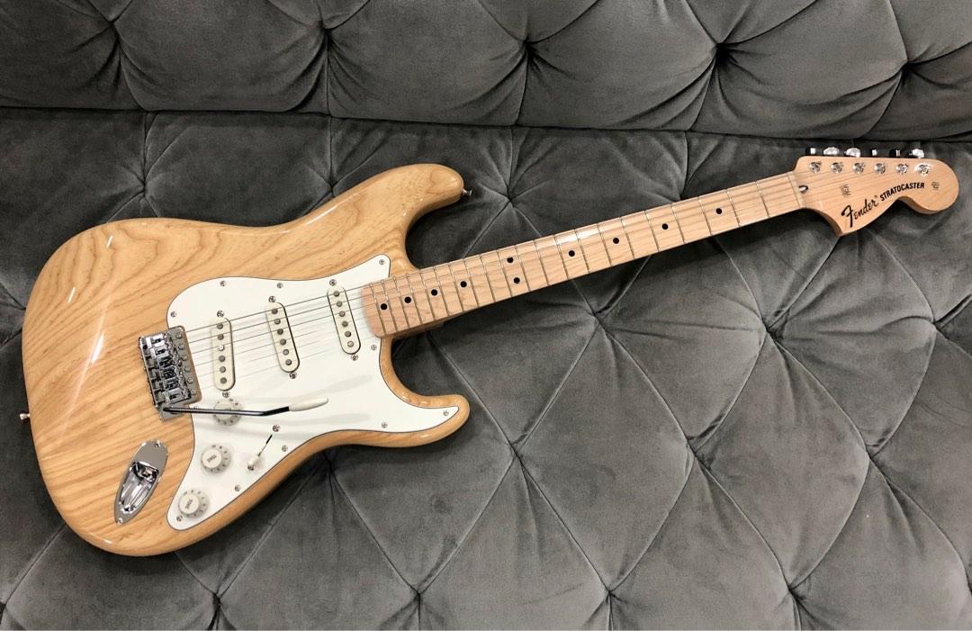 Fender MiJ Traditional 70s Natural, Hobbies & Toys, Music & Media ...