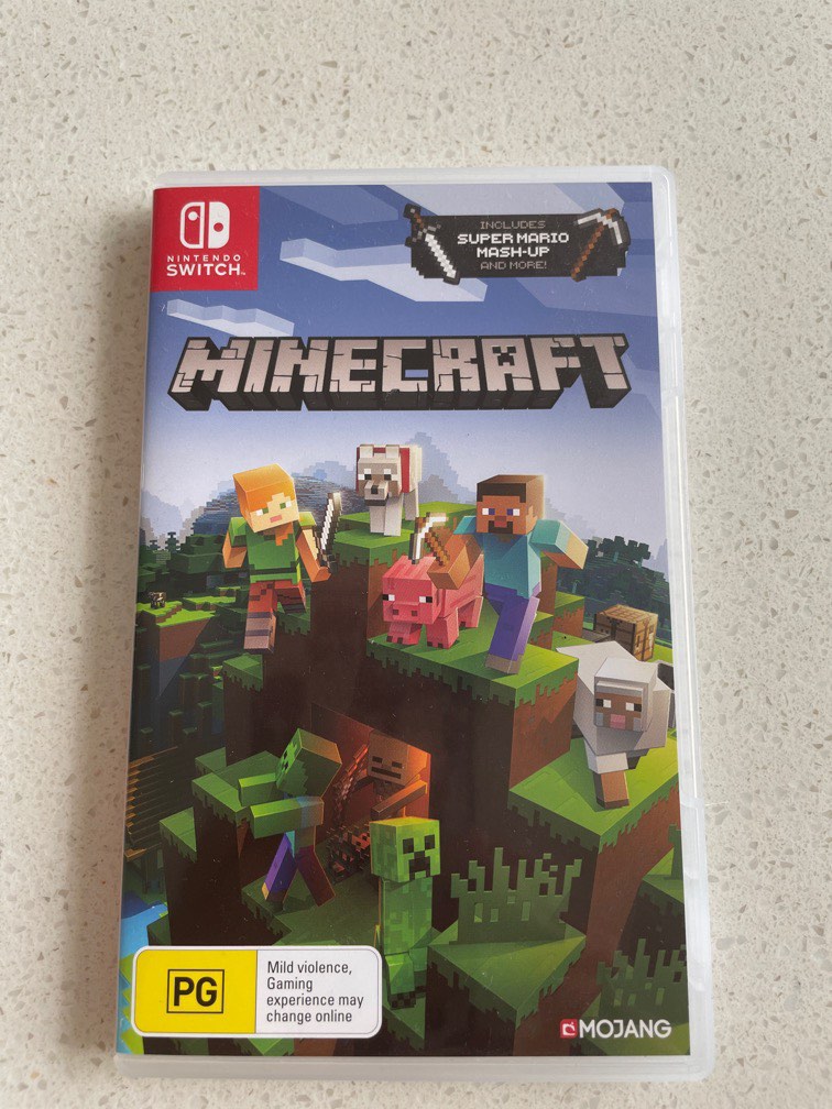 Minecraft Switch, Video Gaming, Video Games, Nintendo on Carousell