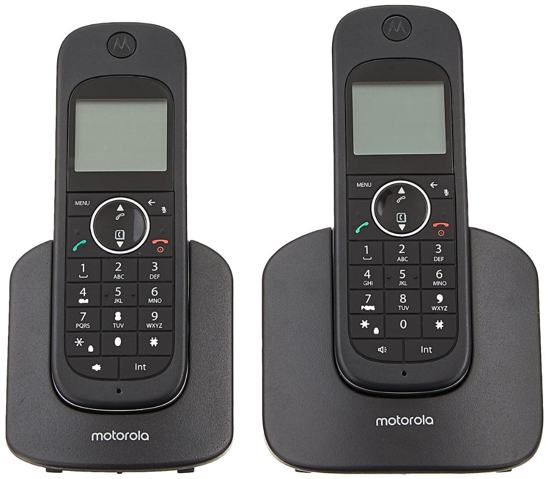 Motorola D1002 twin DECT digital cordless phones handsets, Computers ...