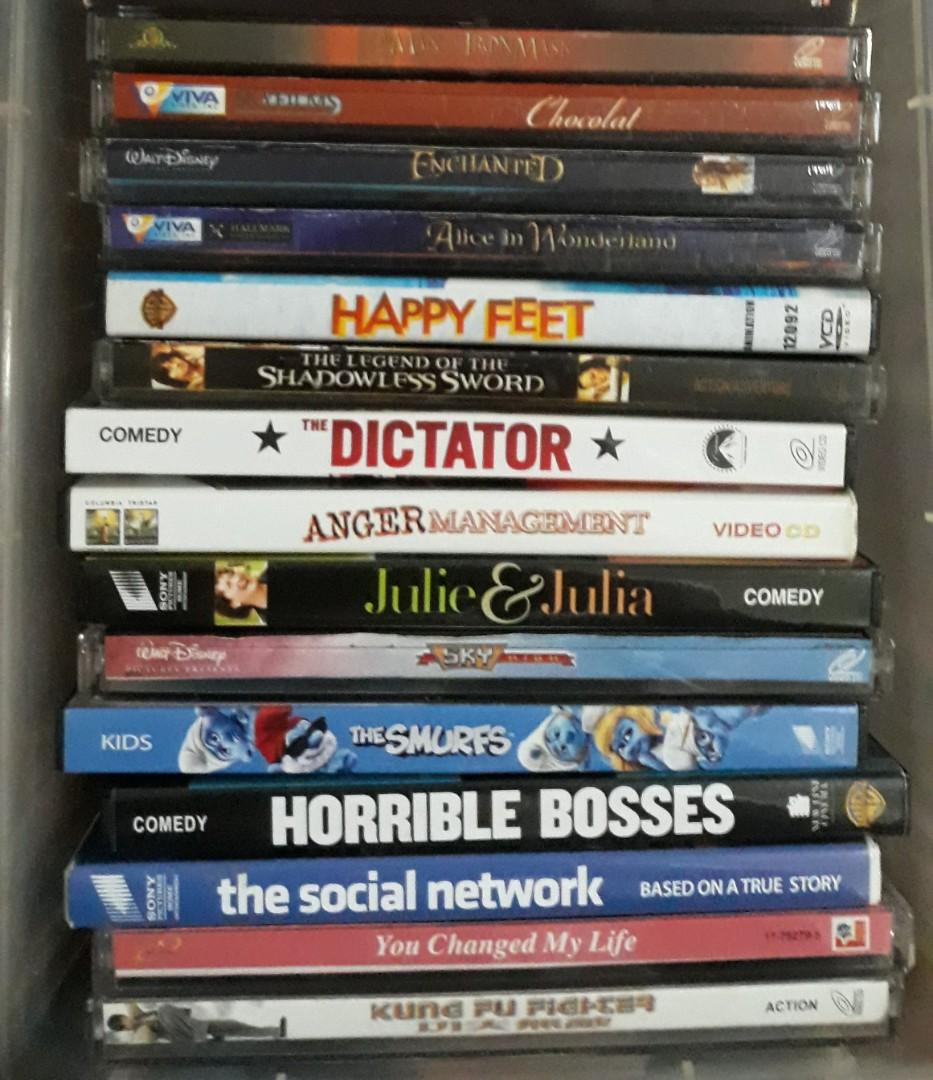 Movie VCDs & DVDs, Hobbies & Toys, Music & Media, CDs & DVDs on Carousell