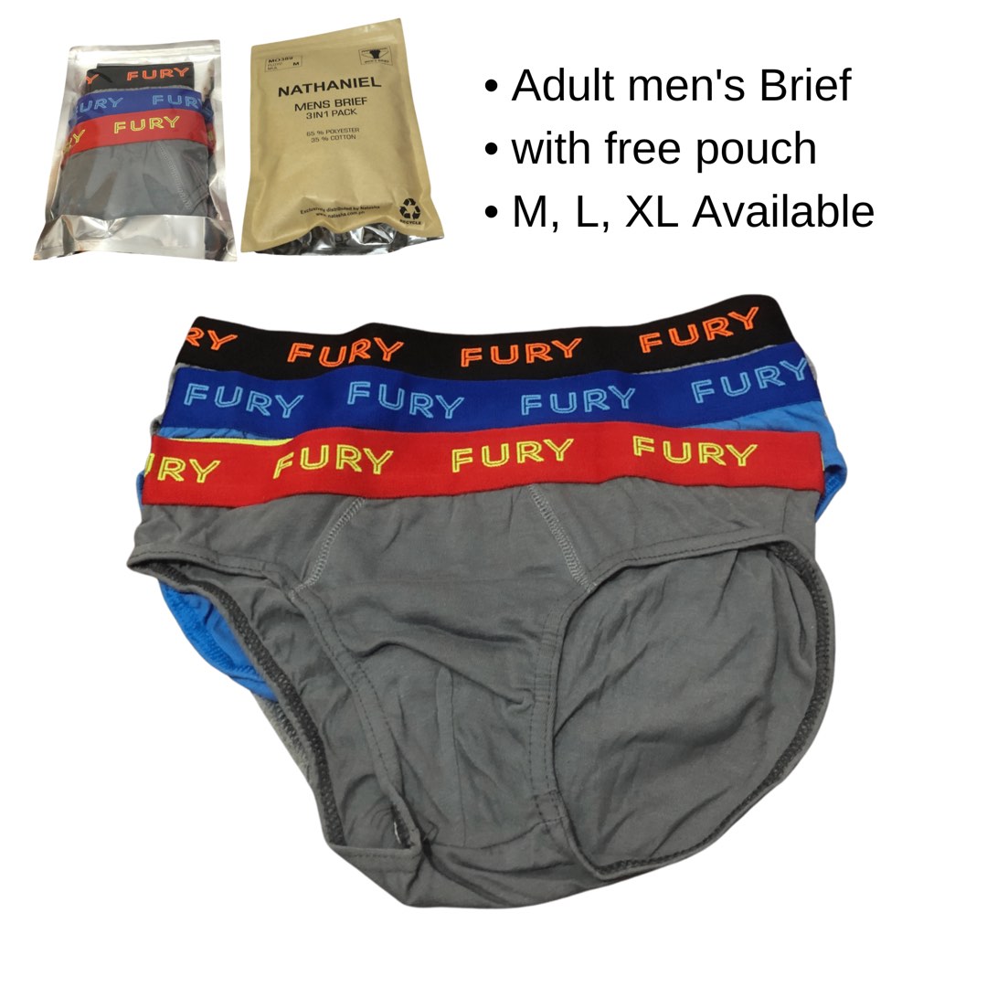MSE FURY 3 in 1 brief, Men's Fashion, Bottoms, Underwear on Carousell