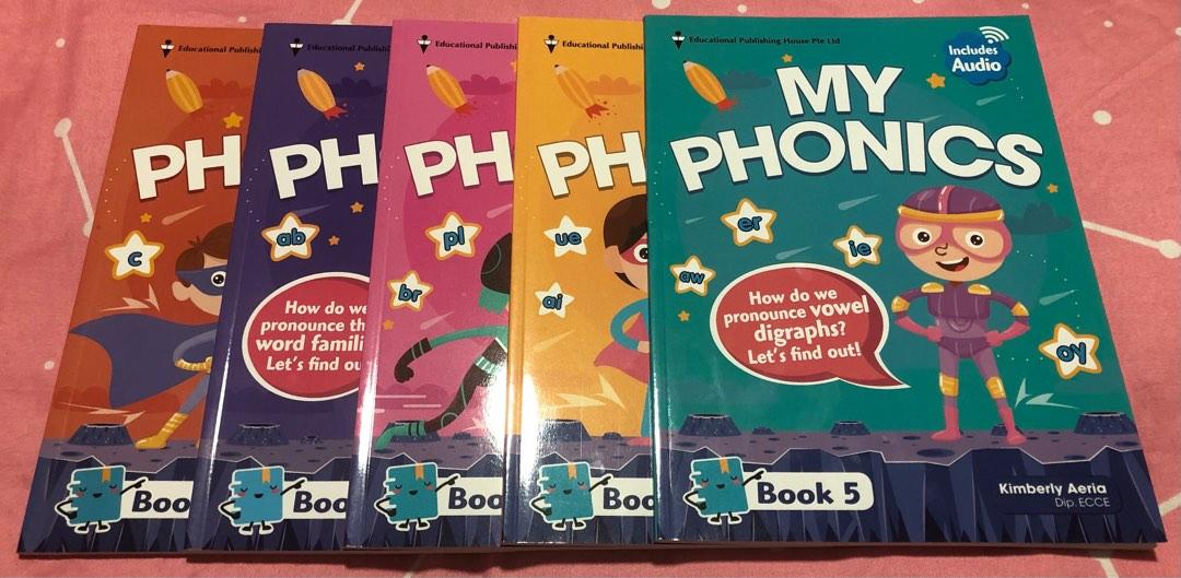 My Phonics (Book 1 to Book 5), Hobbies & Toys, Books & Magazines ...