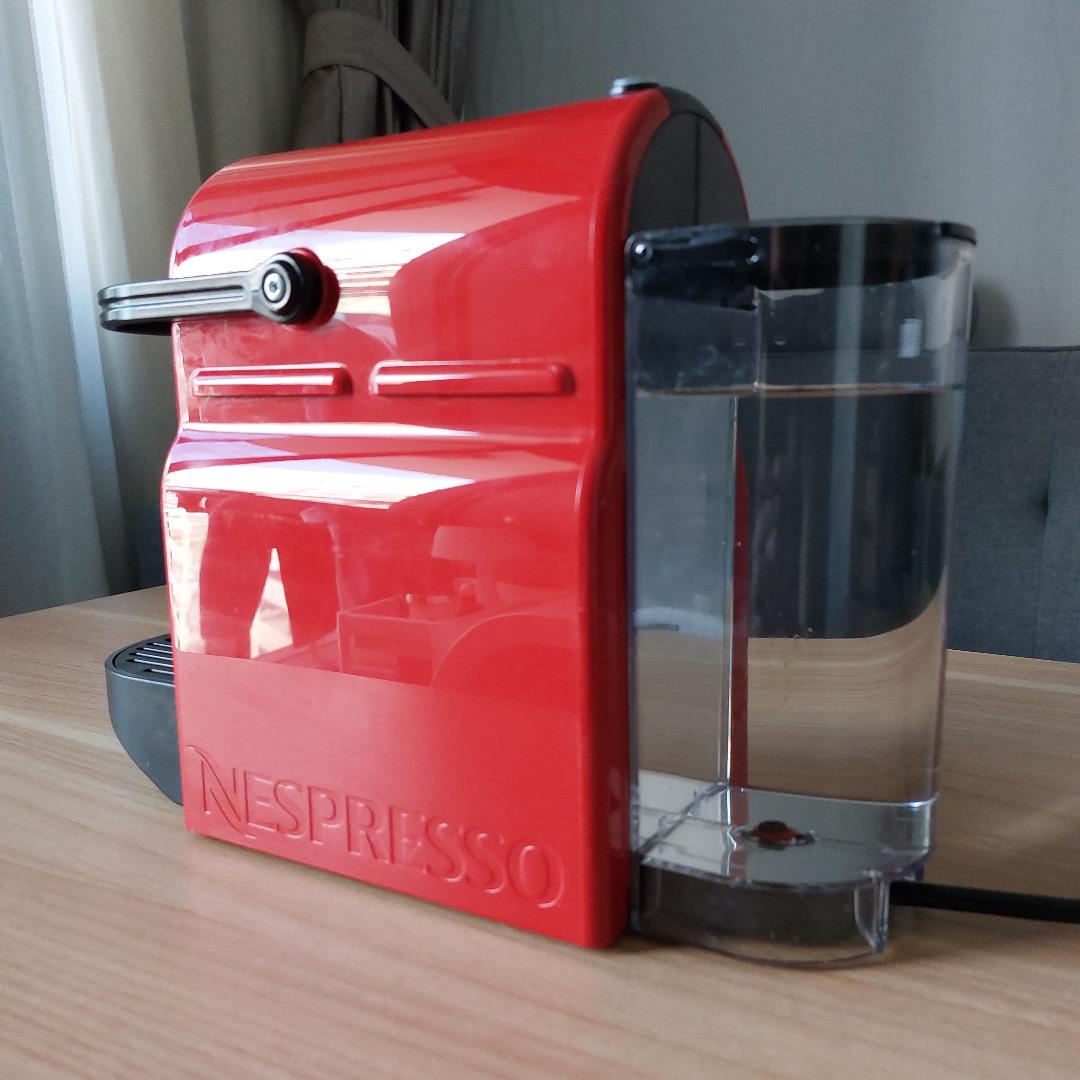 Nespresso Inissia Ruby Red, TV & Home Appliances, Kitchen Appliances ...