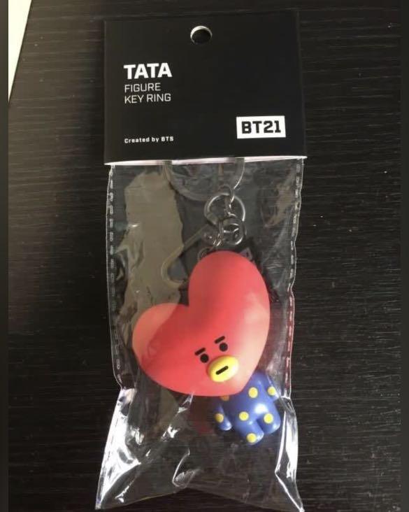 NEW BT21 TATA Figure Keyring BTS V TAEHYUNG, Hobbies & Toys, Memorabilia & Collectibles, K-Wave ...