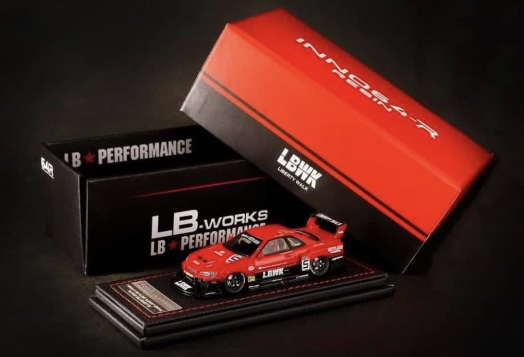 (NEW) Inno64 Resin 1/64 Nissan Skyline LBWK ER34 Super Silhouette, 興趣及 ...