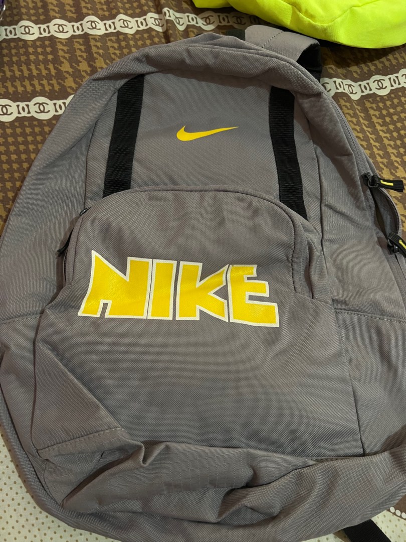 Nike Gray Backpack/ Nike Bag, Men's Fashion, Bags, Backpacks on Carousell