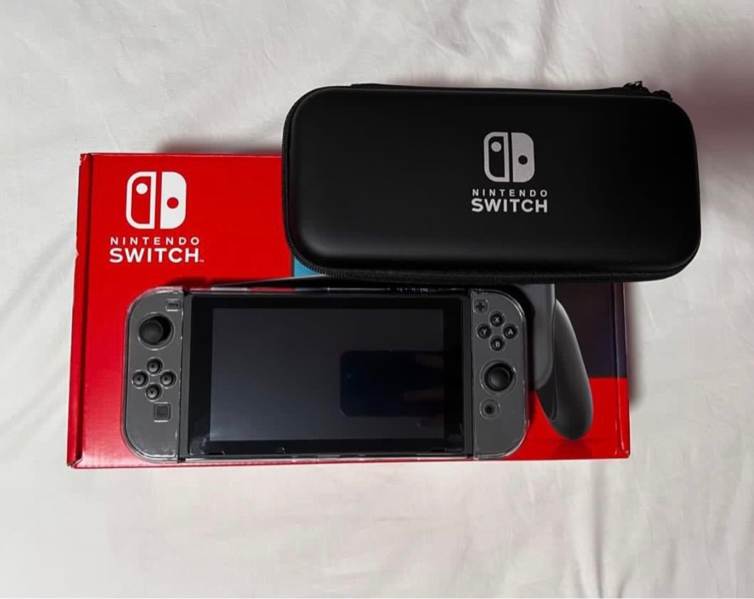 Nintendo Switch Grey Gen 2, Video Gaming, Video Game Consoles, Nintendo ...