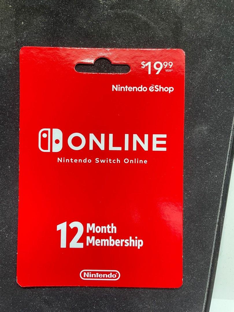 Nintendo Switch Membership, Video Gaming, Gaming Accessories, Game Gift ...