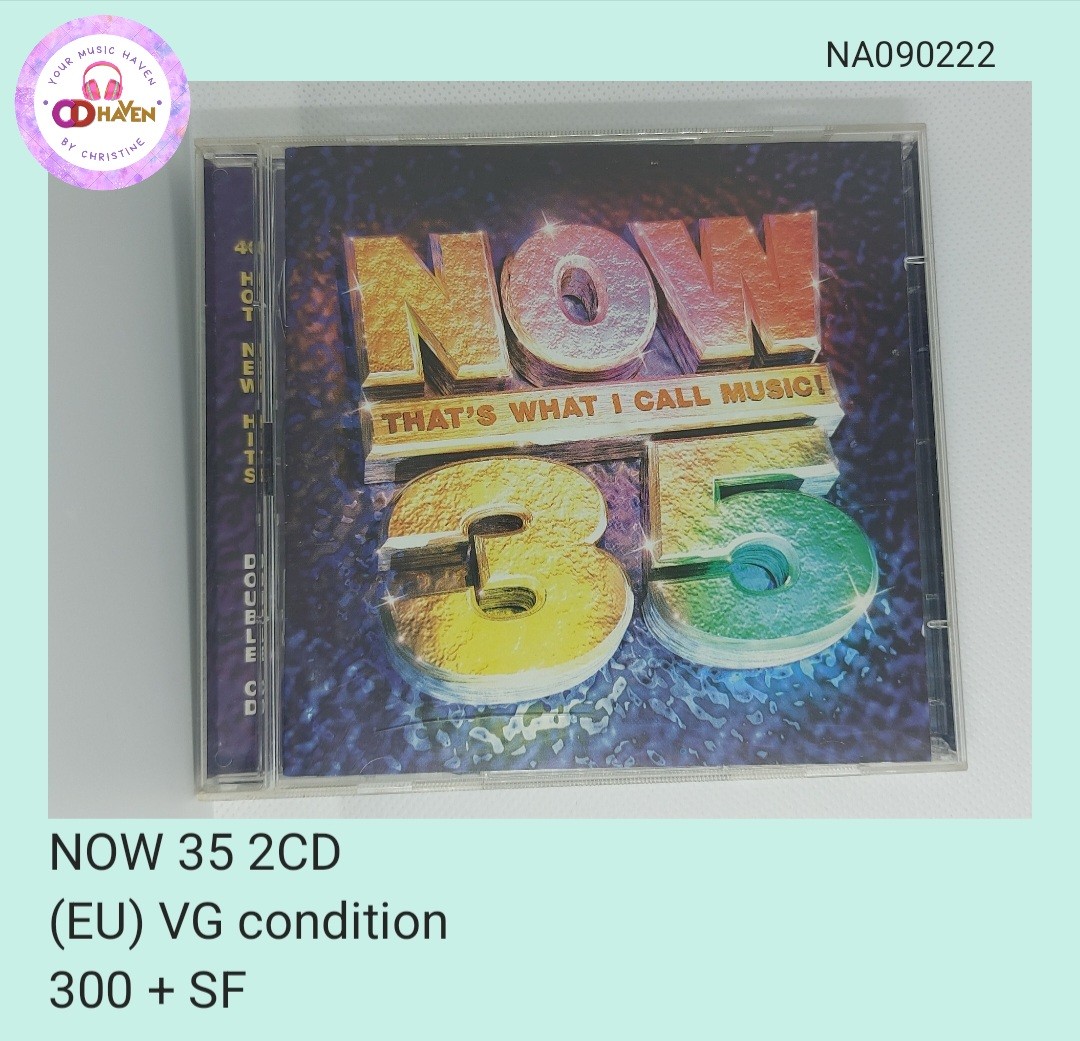 NOW Thats What I Call Music 35 CD (unsealed), Hobbies & Toys, Music ...