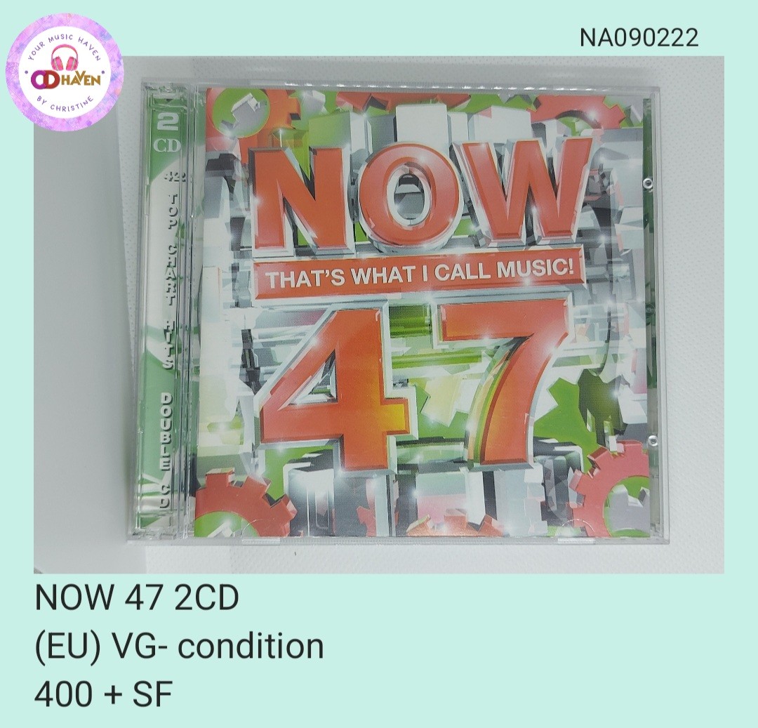 NOW Thats What I Call Music 47 CD (unsealed), Hobbies & Toys, Music ...
