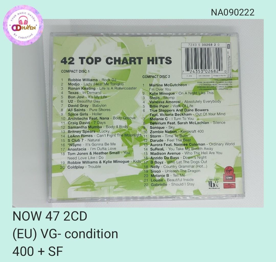 NOW Thats What I Call Music 47 CD (unsealed), Hobbies & Toys, Music ...